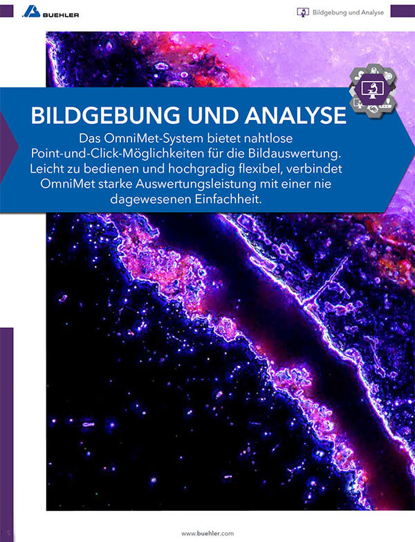 OmniMet digitale Bildauswertung - Buehler Deutschland ...